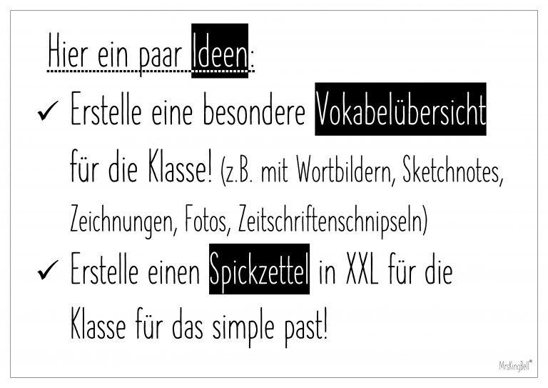 Extra-Aufgaben – Toller Unterricht